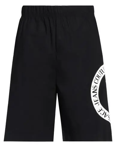 Versace Cotton Bermuda Shorts - Black