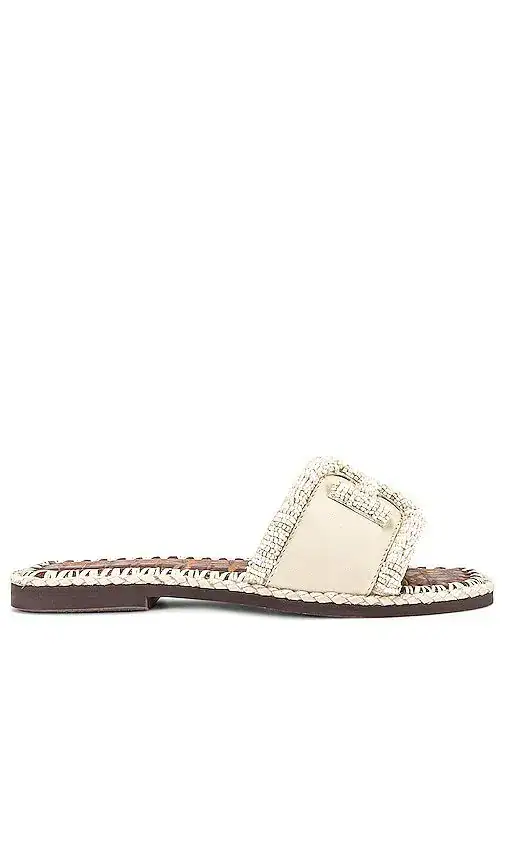 Sam Edelman Fitz Sandal In Cream - Ivory | Editorialist