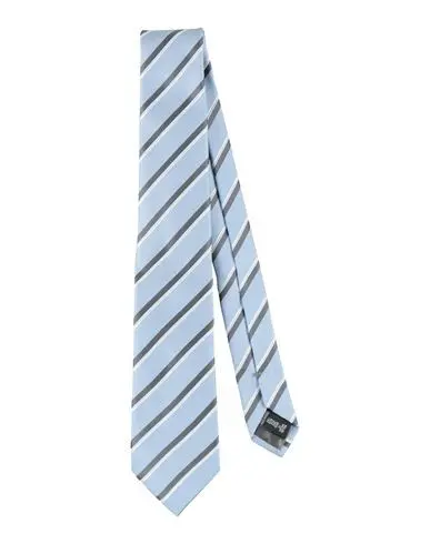 Emporio Armani Striped Necktie - Blue