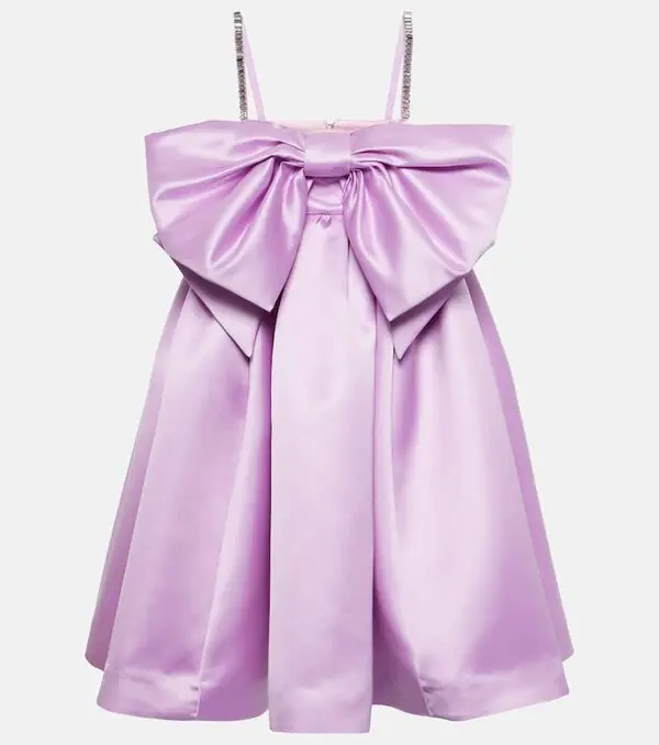 Nina Ricci Bow-detail Minidress - Pink
