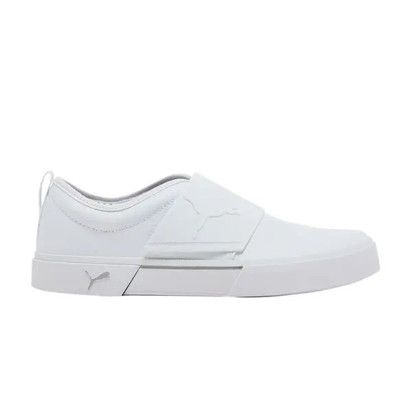 PUMA El Rey Ii Slip-on Perf Leather - White