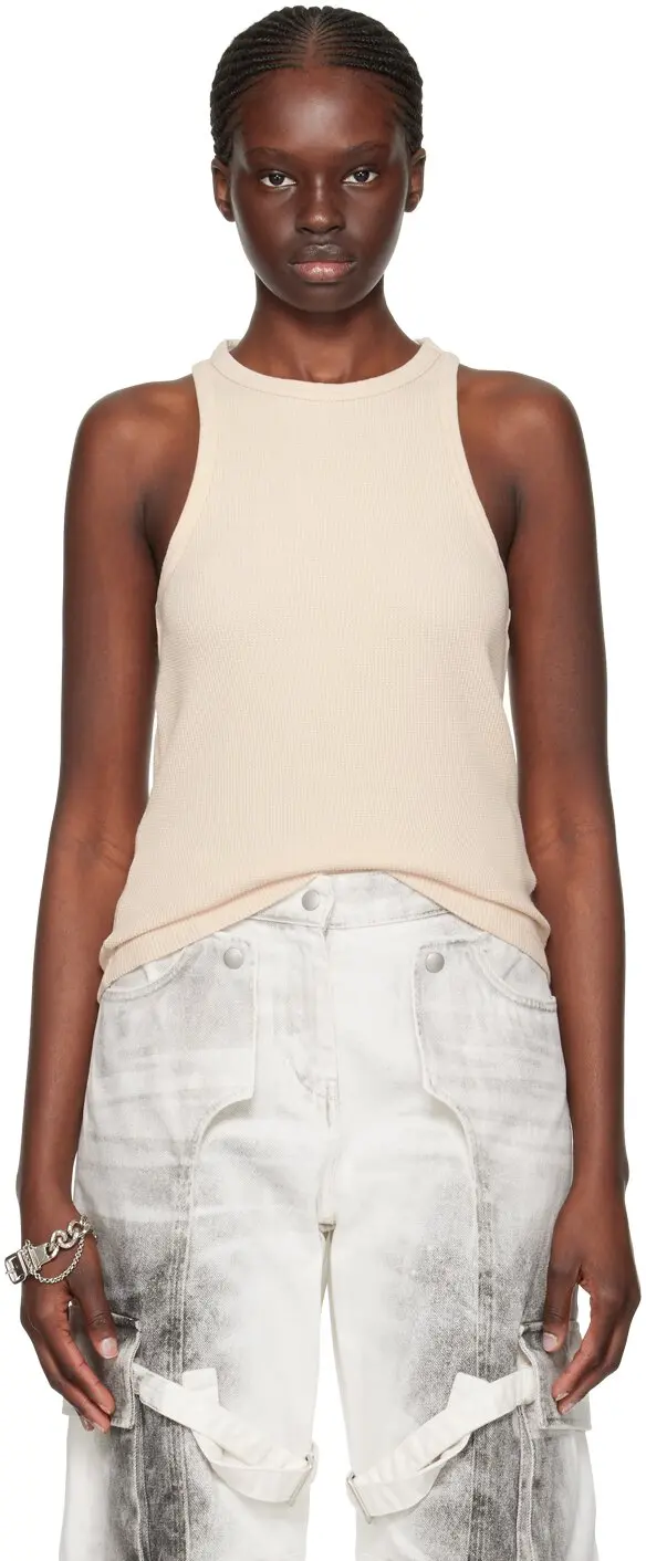Acne Studios Patch Tank Top Dky Soft Pink 59% Off Editorialist