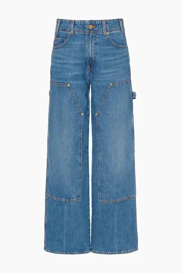 Ulla Johnson Olympia Jean - Danube Medium Indigo Wash