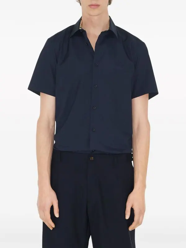 Burberry Ekd-embroidered Shirt