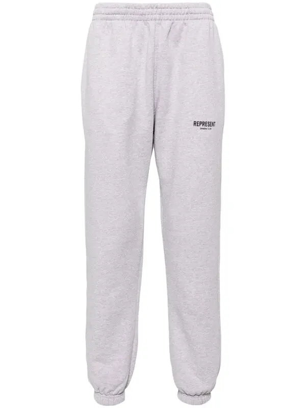 REPRESENT Owners Club Cotton Track Pants - Grey