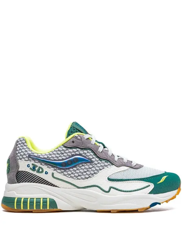 Saucony X Bodega 3d Grid Hurricane Sneakers - Neutrals