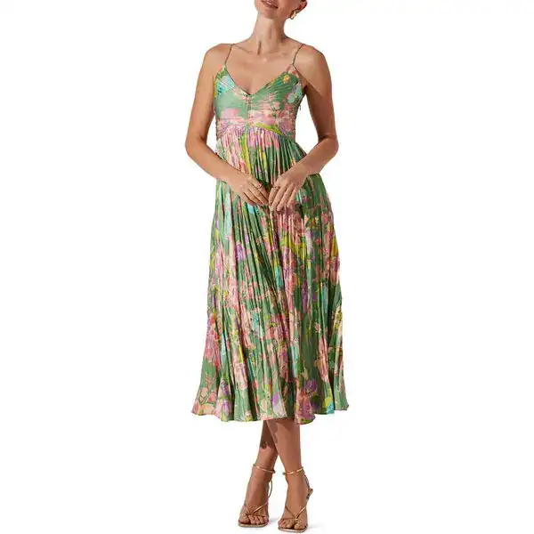 slim fit dress slacks MAEVE DRESS SAGE GREEN main image 1