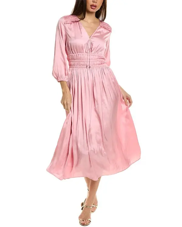 Buy Elie Tahari The Juliette Maxi Dress - Pink At 57% Off | Editorialist