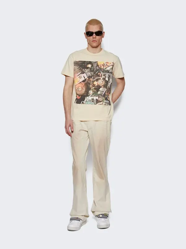 GALLERY DEPT. La Chino Flare Trousers - Antique White
