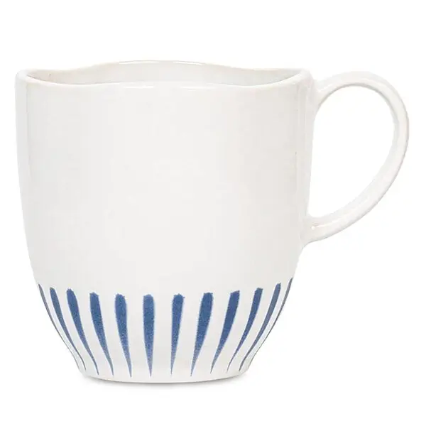 JULISKA Sitio Stripe Mug - Delft Blue