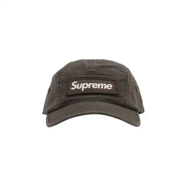 Military Camp Cap - Brown