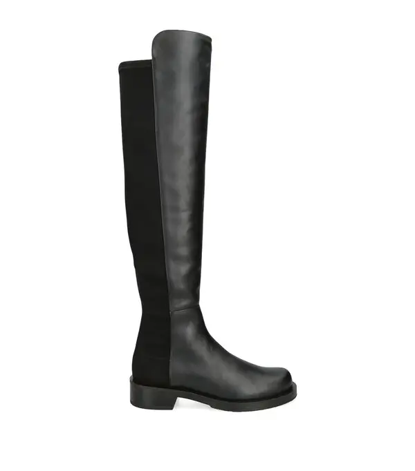 STUART WEITZMAN 5050 Bold Leather Over-the-knee Boots