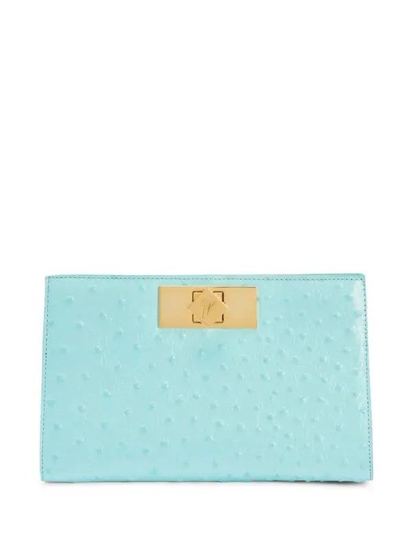 GIUSEPPE ZANOTTI Annhita Clutch - Blue