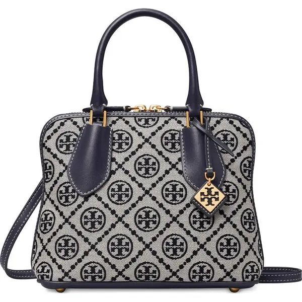 Tory Burch Mini T Monogram Jacquard Swing Crossbody Bag