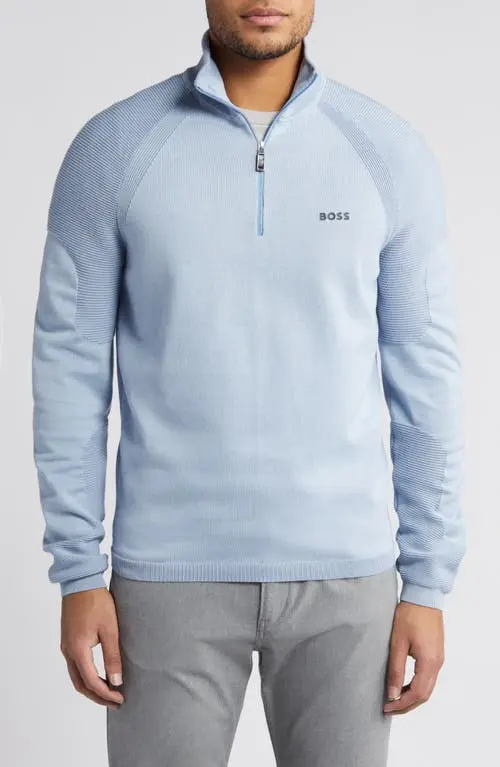 Hugo Boss Perform-x Quarter Zip Pullover - Open Bu