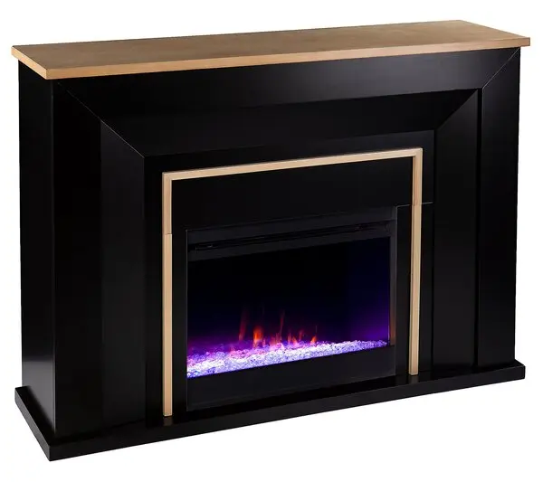 SEI FURNITURE Cardington Color Changing Firepla Ce