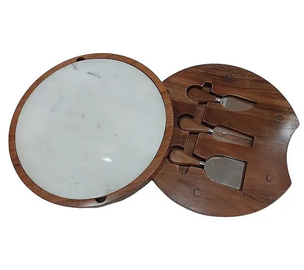 TEMP-TATIONS X Alberti All-in-one Cheeseboard W/ Tools