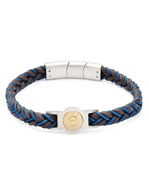 LINK UP Braided Bracelet - Brown