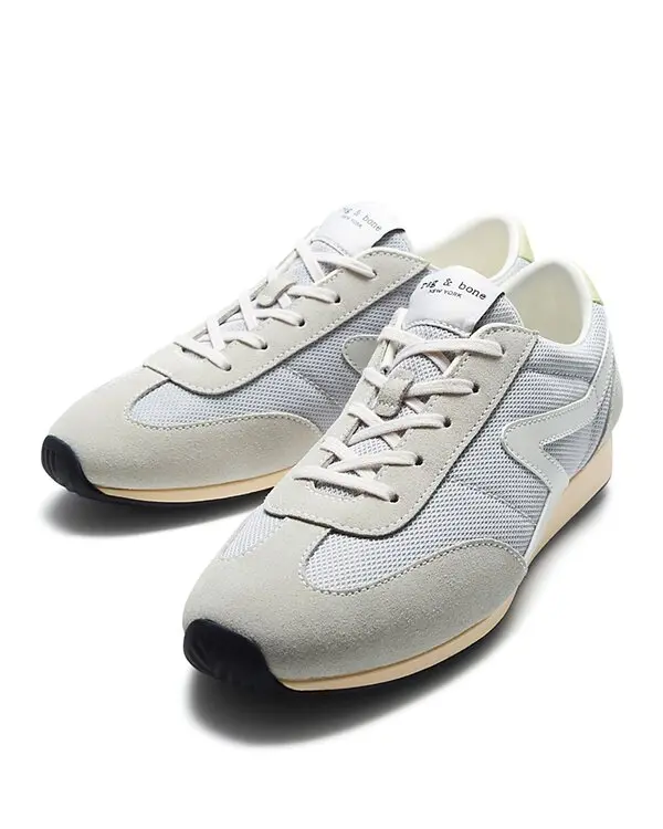 Rag & Bone Retro Runner Slim Sneakers - Cloud Grey