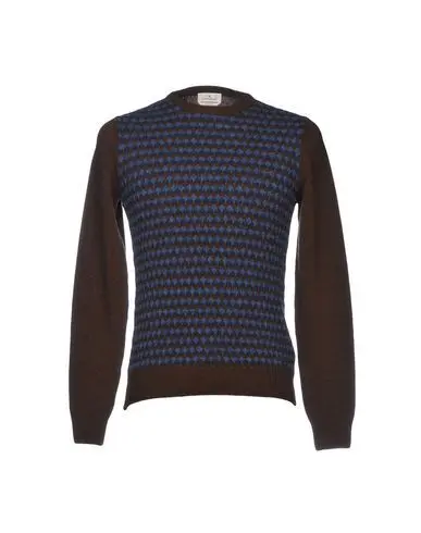 BROOKSFIELD Crewneck Sweater - Brown