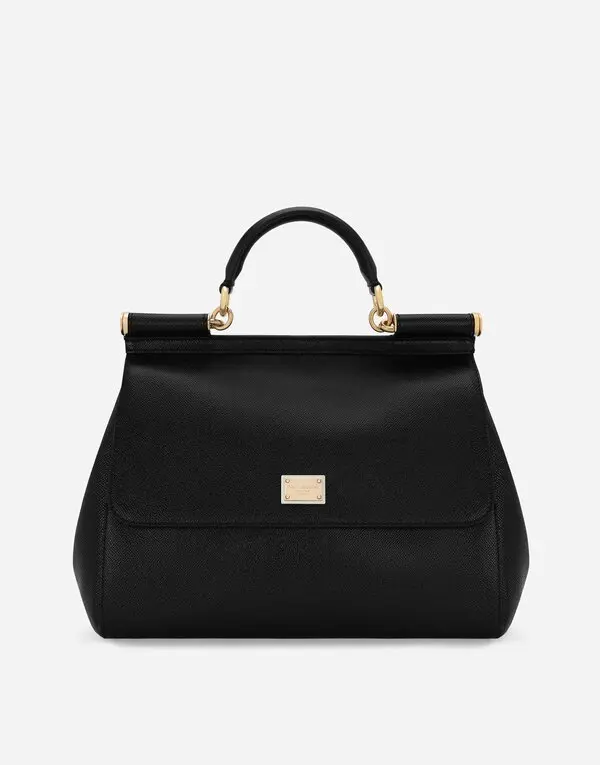 Dolce & Gabbana Maxi Sicily Bag - Black
