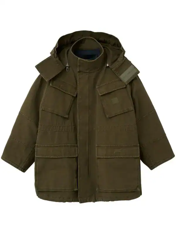 Marc Jacobs Canvas Cargo Jacket - Green | Editorialist