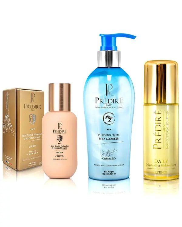 Buy PREDIRE PARIS 11.85oz Glow Shield Spf 50 Skincare Daily Set ...