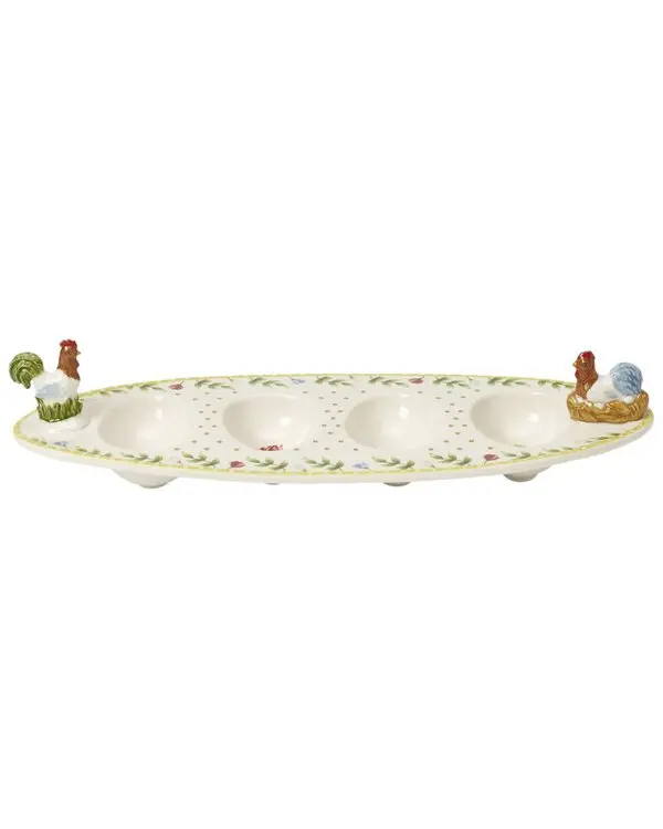 Buy VILLEROY & BOCH Spring Awaken Egg Boat Rooster And Hen - Nocolor At ...