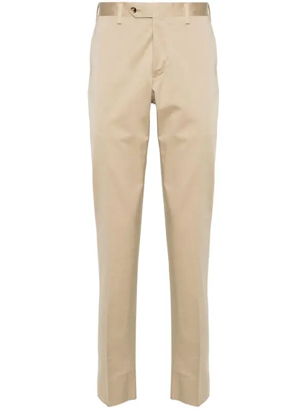 LARDINI Pressed-crease Trousers