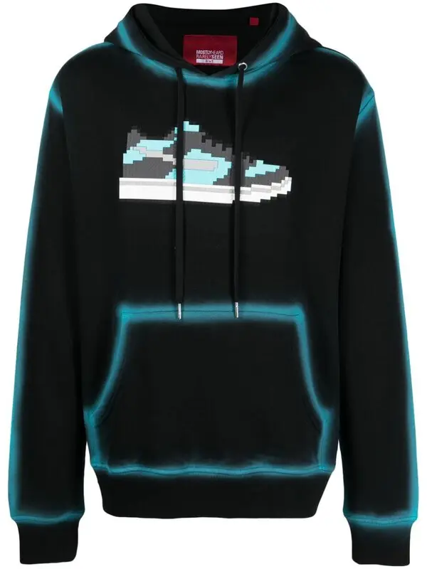 MOSTLY HEARD RARELY SEEN T & Co Graphic-print Cotton Hoodie