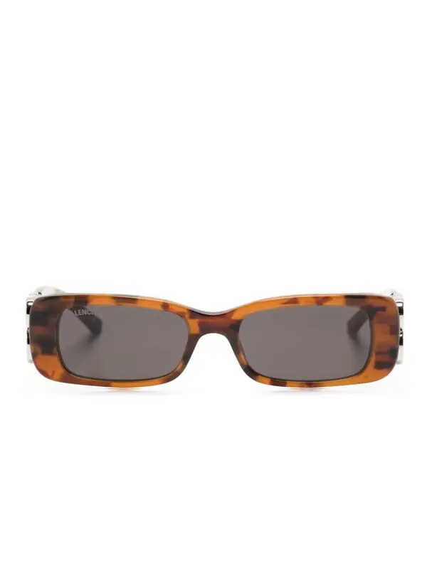 Balenciaga Dinasty Rectangle-frame Sunglasses