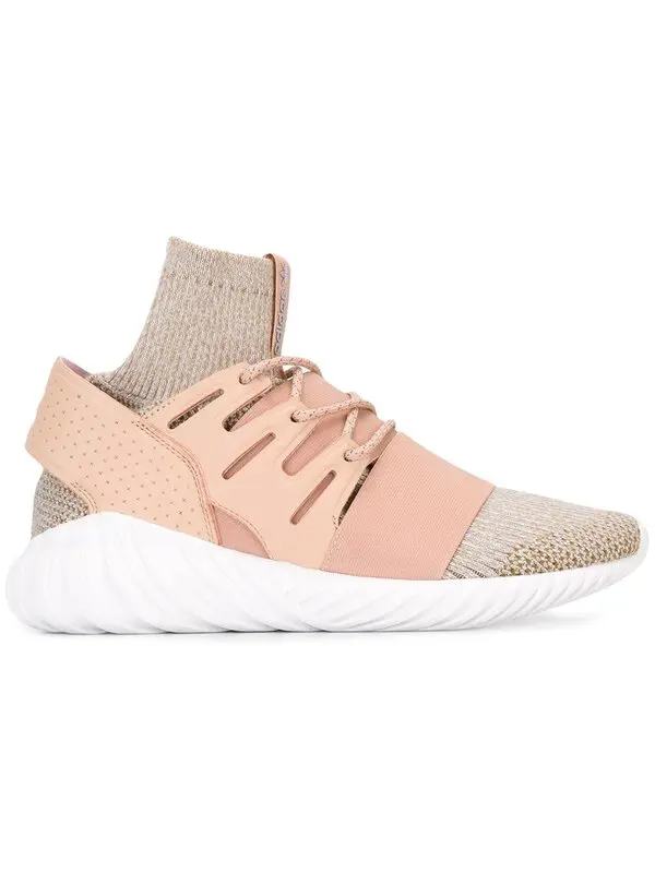Adidas Tubular Doom Primeknit Sneakers - Neutrals