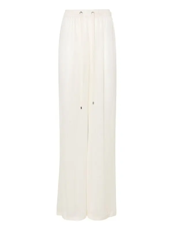 PARAMIDONNA Aurora Metallic-threading Palazzo Pants