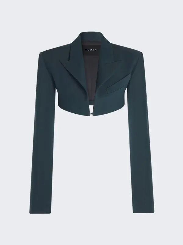 MUGLER Cropped Jacket