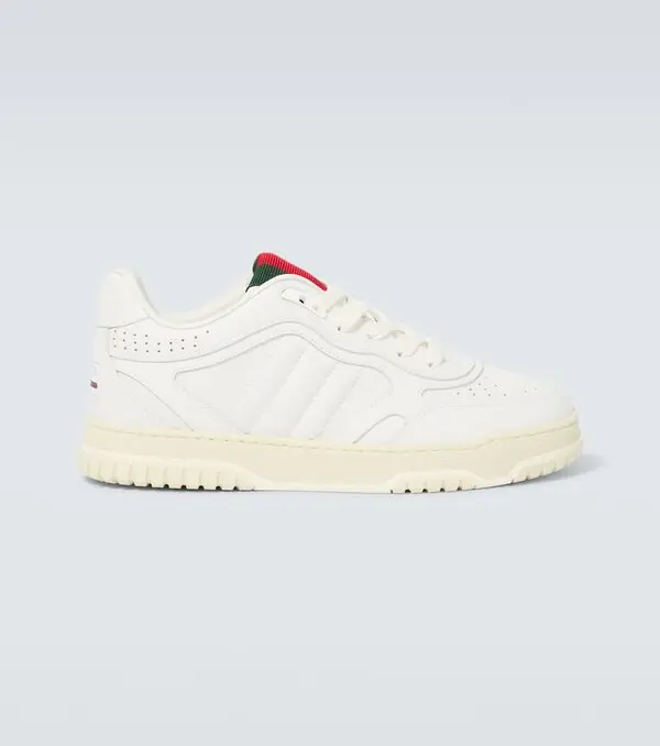 Gucci Re-web Leather Sneakers