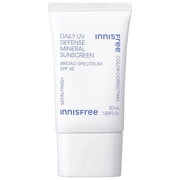 INNISFREE Daily Uv Defense Mineral Sunscreen Broad Spectrum Spf 45