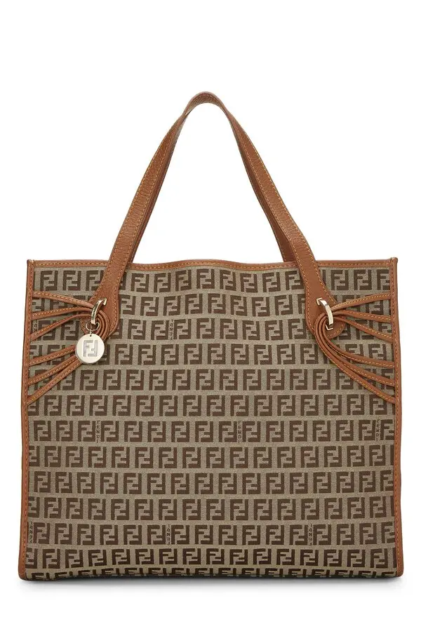 Fendi Zucchino Canvas Tote