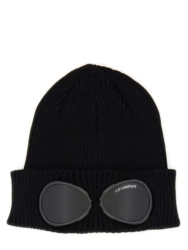 Buy C.P. COMPANY Beanie Hat - Black At 33% Off | Editorialist