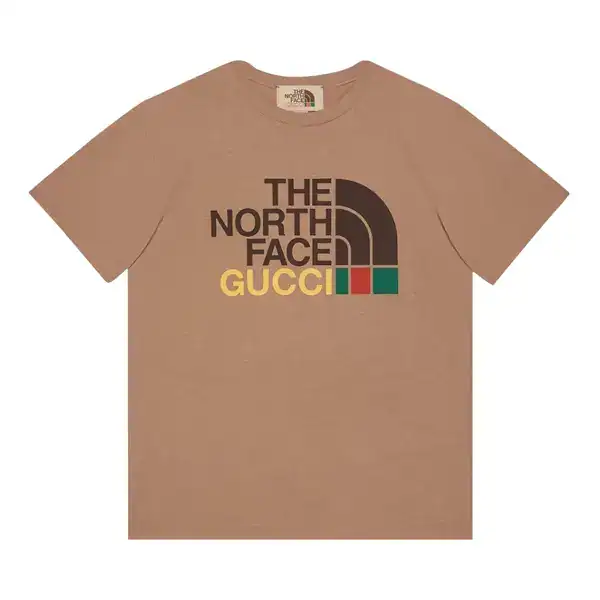 Gucci X The North Face T-Shirt 'Camel - Tan | Editorialist