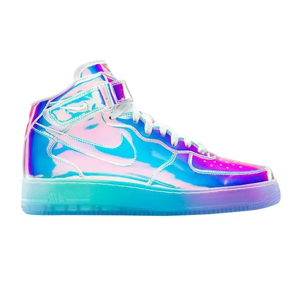 Nike Air Force 1 Mid Iridescent Id Sneakers - Multicolor