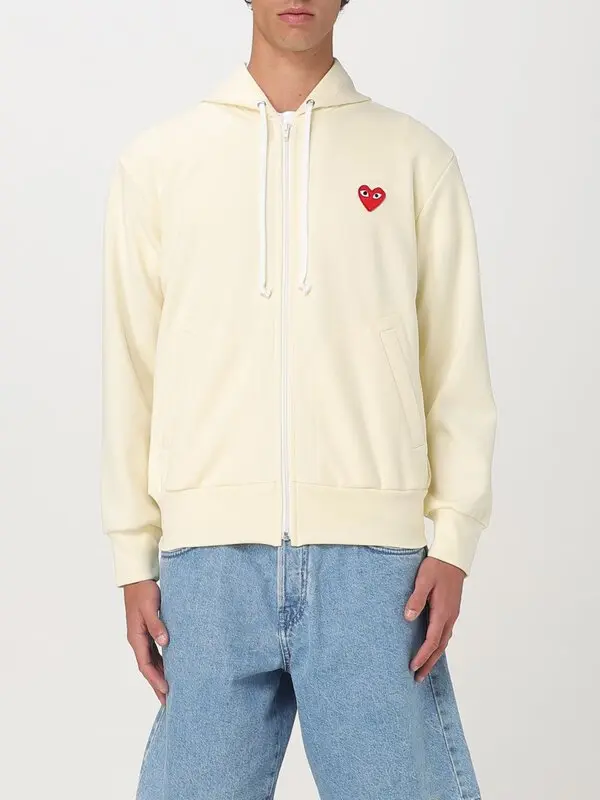 Play Comme Des Garcon Sweatshirt - White