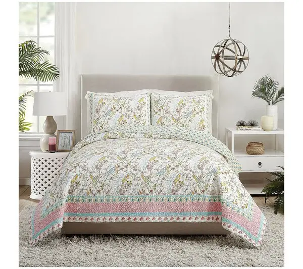 DENA HOME Sonnet 3-piece King Quilt Set