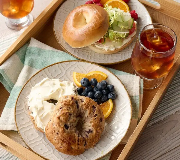JUST BAGELS 4 Oz Nyc Blueberry Bagel Assortment