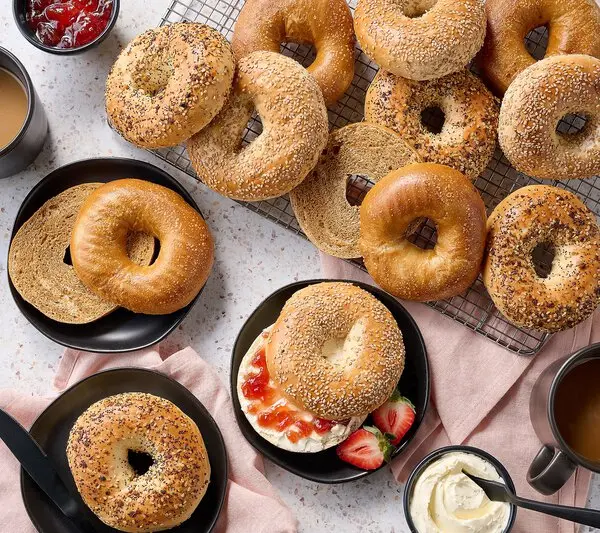 JUST BAGELS 4-oz Nyc Kettle Boiled Bagels