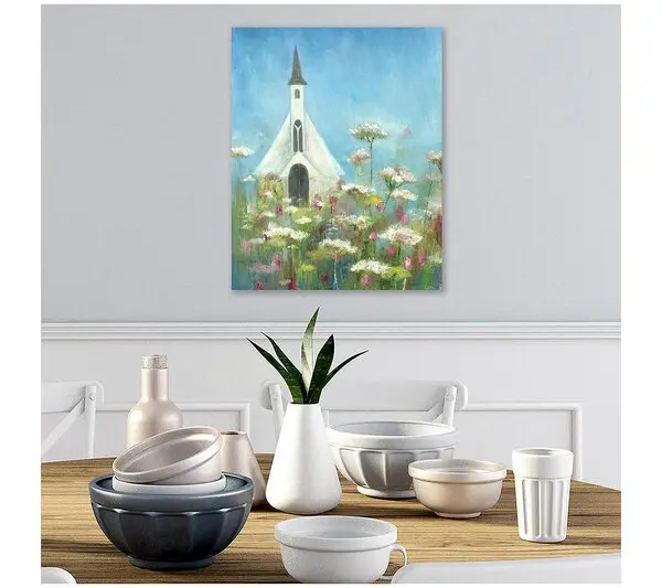 COURTSIDE MARKET Faithful Chapel I 16x20 Canvaswall Art