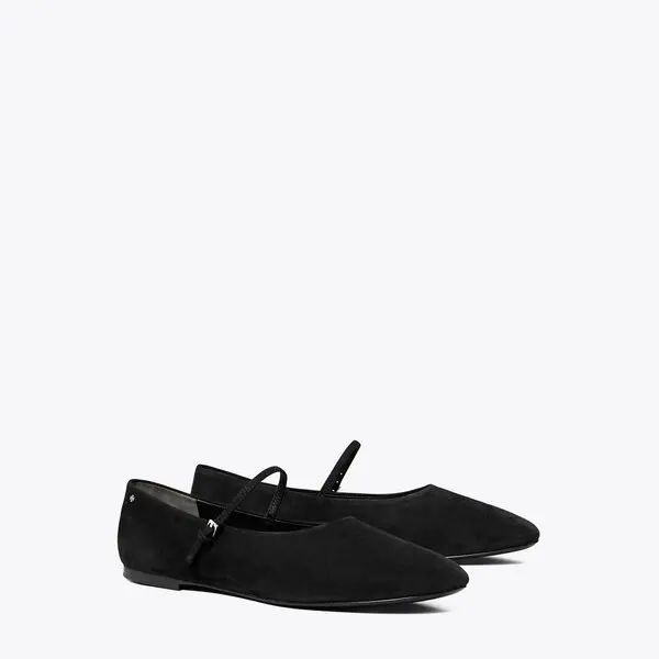Tory Burch Runway Ballet - Black
