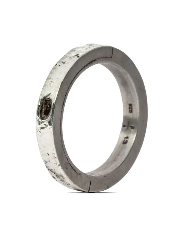 PARTS OF FOUR Sistema Diamond Ring - Silver