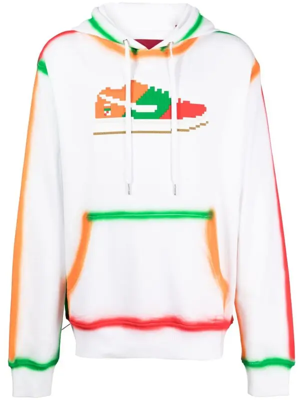 MOSTLY HEARD RARELY SEEN Graphic-print Cotton Hoodie