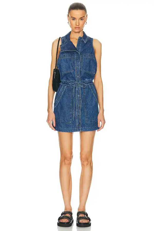 Isabel Marant Étoile Ines Dress - Blue | Editorialist