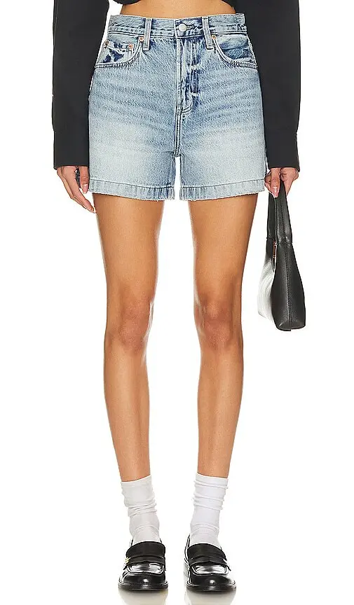 PISTOLA Saige High-rise Shorts